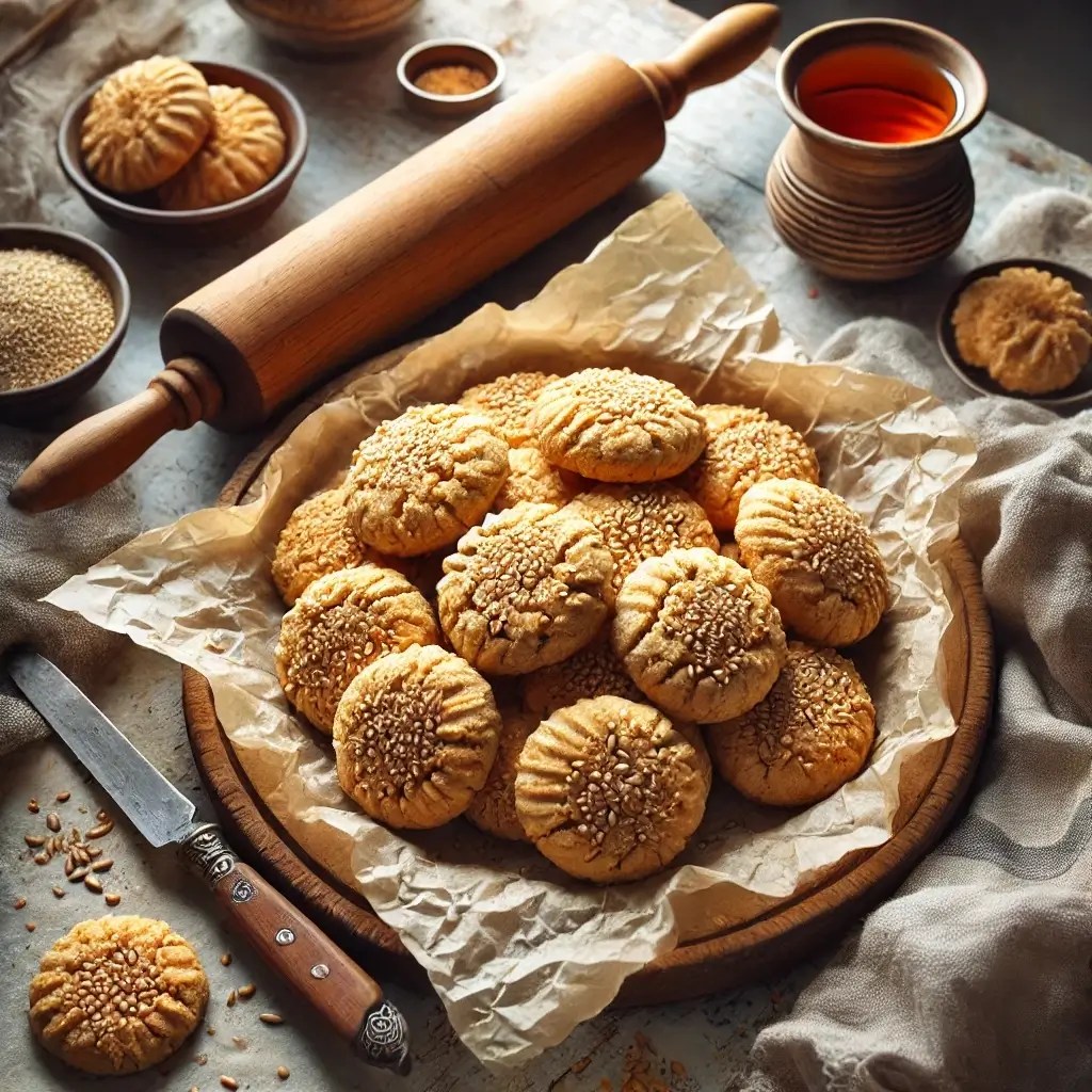 Halva Cookies – A Traditional Dessert with a Modern Twist 🍪🌿 – MakeItSimpl3